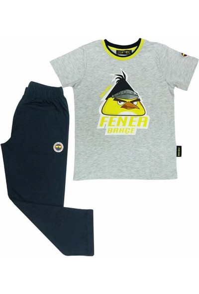 Roly Poly Fenerbahçe Fenerium Angry Birds Kısa Kol Erkek Çocuk Pijama Takım