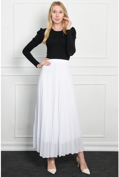 Pinkmark Kadın Beyaz Etek