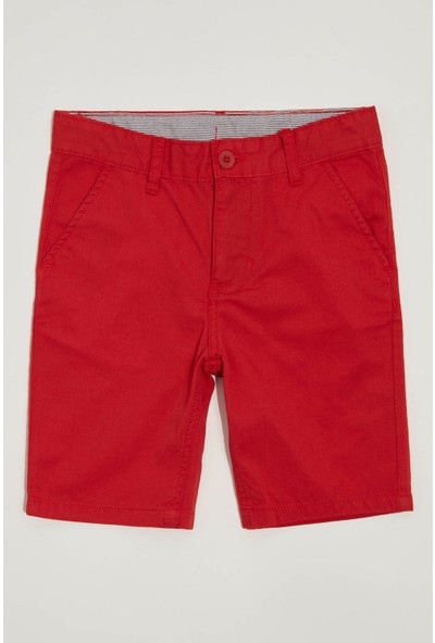 Defacto Erkek Çocuk Bermuda Dokuma Şort M4715A620SP Defacto Erkek Çocuk Bermuda Dokuma Şort M4715A620SP