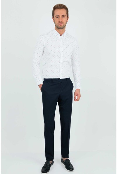 Centone Comfort Fit Klasik Pilesiz Pantolon 20-0170