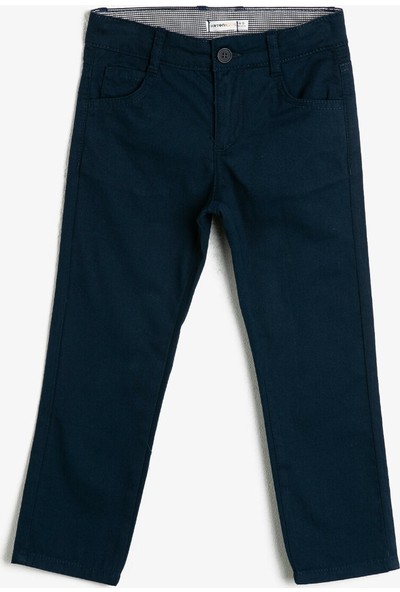 Koton Erkek Çocuk 5 Cep Pamuk Gabardin Basic Pantalon Koton Erkek Çocuk 5 Cep Pamuk Gabardin Basic Pantalon