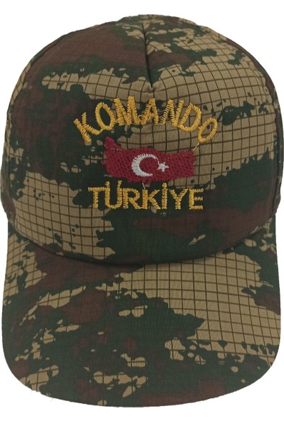 Mercantex Çocuk Asker Kepi Kamuflaj Mercantex Çocuk Asker Kepi Kamuflaj