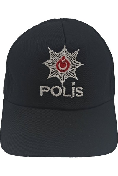 Mercantex Çocuk Polis Kepi Siyah Mercantex Çocuk Polis Kepi Siyah