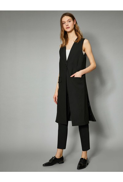 Koton Kadın Uzun Yelek