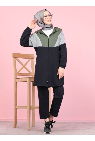 Tofisa Sports Kapüşonlu Tunik Pantolon İkili Takım Tofisa Sports Kapüşonlu Tunik Pantolon İkili Takım