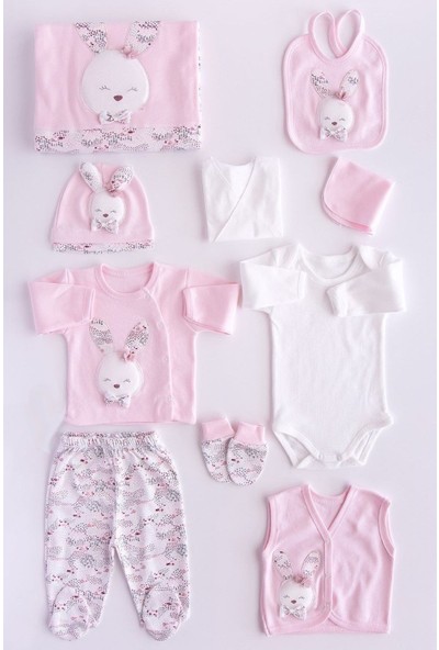 Gaye Bebe 647 Pamuklu Sevimli Tavşan Kız Bebek 10'lu Hastane Çıkışı