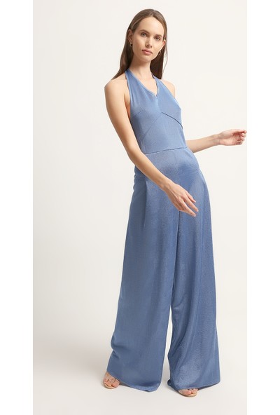 Join Us Boyundan Bağlamalı Triko Tulum