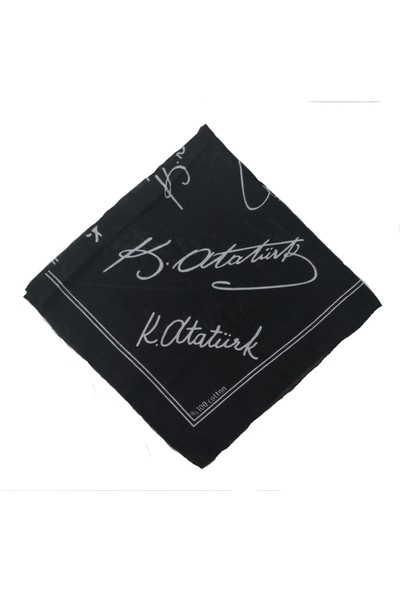 Krml Atatürk Imzalı Bandana
