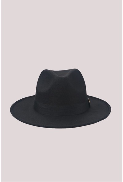 Külah Erkek Siyah Fötr Şapka