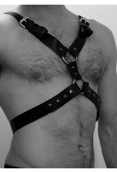 Ladylorien Erkek Çapraz Detaylı Göğüs Fantazi Giyim - Apftm13