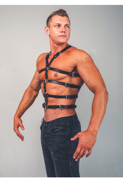 Ladylorien Erkek Fantazi Giyim Gay Harness - Apftm54