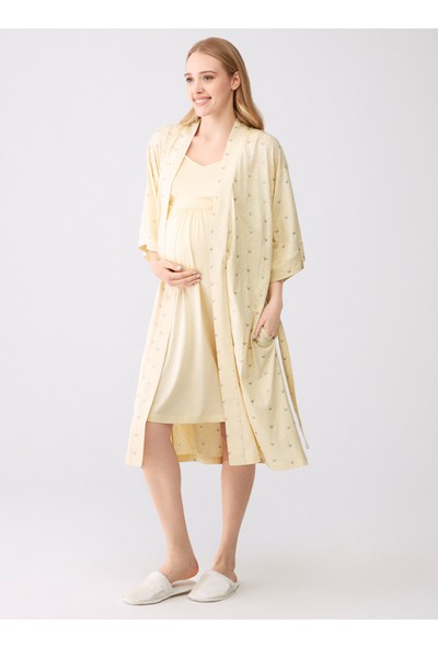 Dagi Kadın Sabahlık Sarı Dagi Kadın Sabahlık Sarı