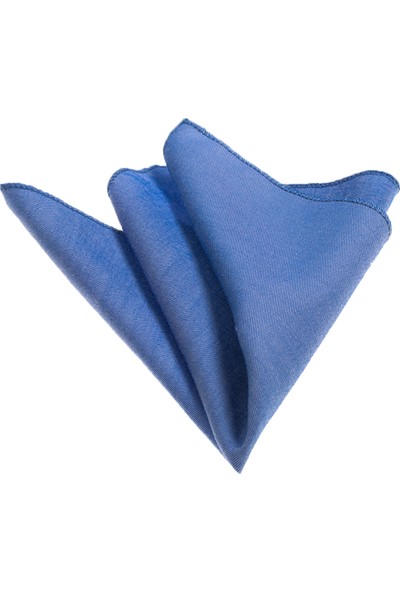 Exve Exclusive Sade Mavi Yaka Mendili Exve Exclusive Sade Mavi Yaka Mendili
