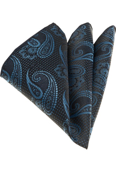 Exve Exclusive Lacivert Mavi Şal Desenli Desenli Cep Yaka Mendili Exve Exclusive Lacivert Mavi Şal Desenli Desenli Cep Yaka Mendili