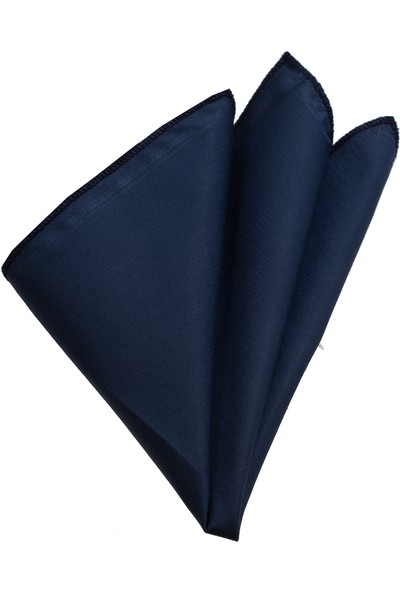 Exve Exclusive Lacivert Pamuk Yaka Mendili