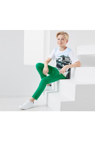 Tchibo Yeşil Chino Pantolon