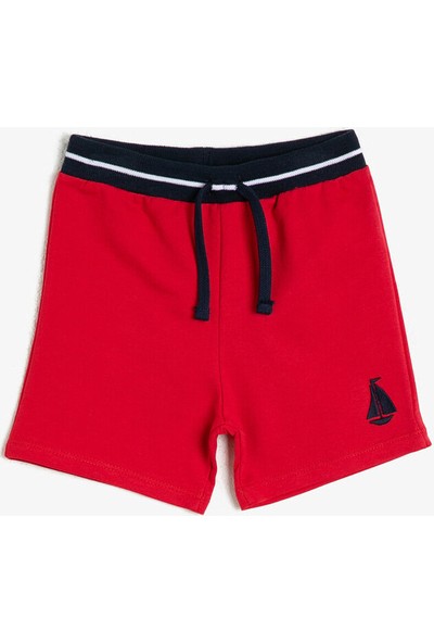 Koton Kids Erkek Çocuk Beli Baglamali Şort