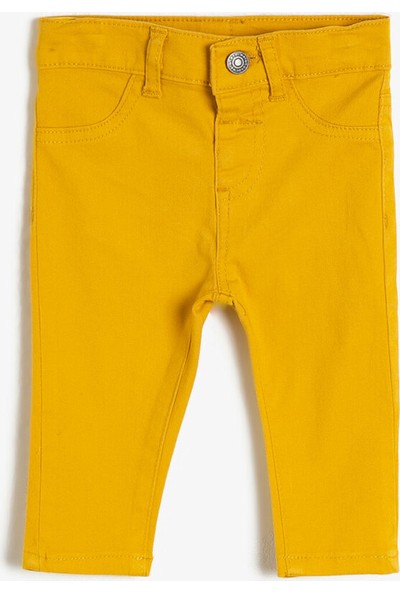 Koton Erkek Bebek Cep Detaylı Pantolon