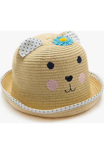 Koton Kız Çocuk Hasir Sapka
