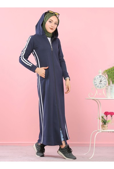 Tofisa Kadın Kapüşonlu Ferace