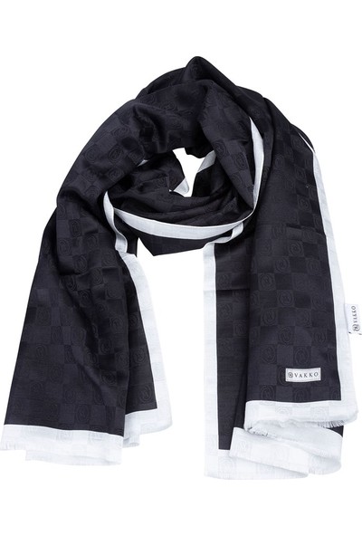 Vakko 868206155401 Kadın Şal Siyah