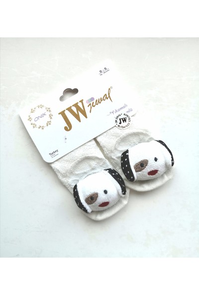 Jewal Oyuncak Köpek Aksesuarlı Pamuklu Bebek Çorabı