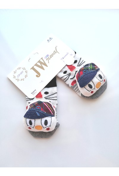 Jewal Oyuncak Ördek Aksesuarlı Pamuklu Bebek Çorabı