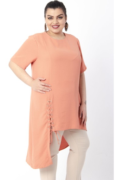 Hanezza Eteği Kuş Gözlü Tunik