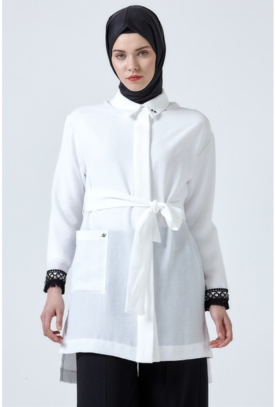 Armine Püskül Detaylı Ceket