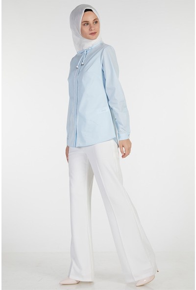 Armine Bağcık Detaylı Gömlek