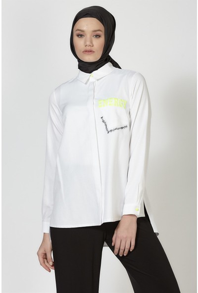 Armine Nakış Detaylı Gömlek