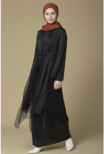 Armine File Detaylı İkili Elbise