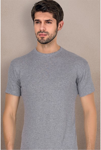Altun 2012 Süper Penye Gri Erkek Simit Yaka Altun 2012 Süper Penye Gri Erkek Simit Yaka