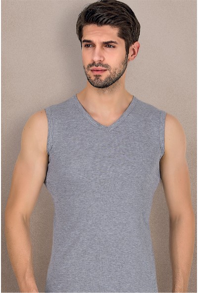 Altun 2023 Ribana Erkek Gri Kolsuz V Yaka Altun 2023 Ribana Erkek Gri Kolsuz V Yaka