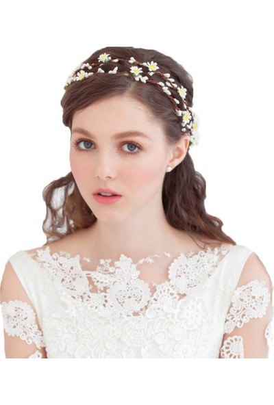 Bba New Trend Papatyalı Gelin Tacı