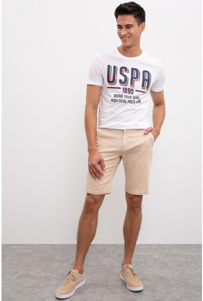 U.S. Polo Assn. Erkek Dokuma Bermuda Capri 50220970-VR011 U.S. Polo Assn. Erkek Dokuma Bermuda Capri 50220970-VR011