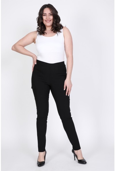 Myline Beli Lastikli Kargo Pantolon 35318