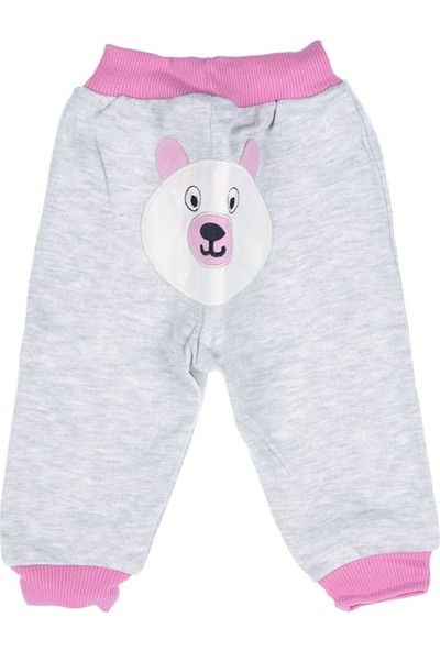 Miya Baby Poposu Nakışlı Kız Tek Alt Pantolon