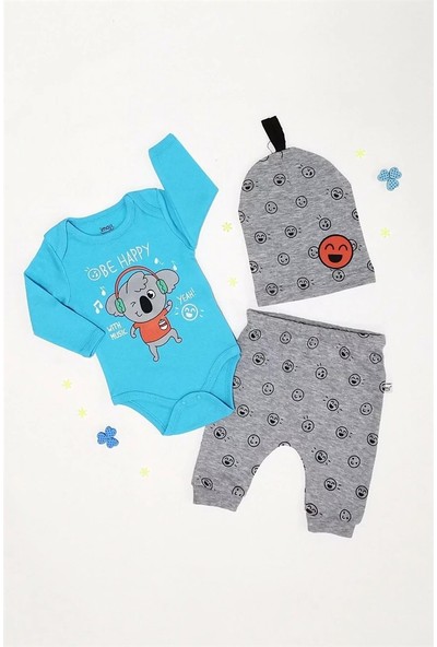 Miya Baby Ay Mutlu Koala Erkek 3 Lü Takım Miya Baby Ay Mutlu Koala Erkek 3 Lü Takım