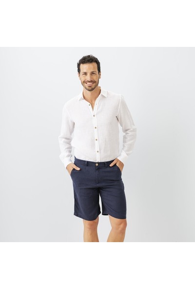 Chakra Lukas Şort Lacivert