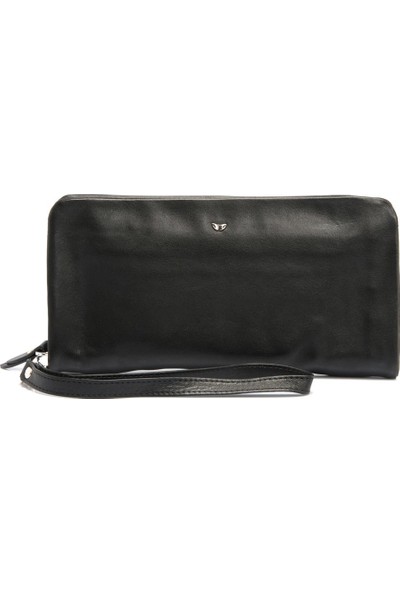 Tergan Siyah Deri Erkek Portföy Çanta 01603C59