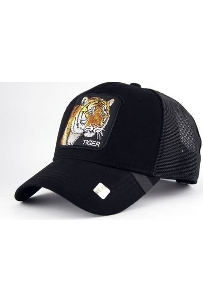 TEET Hayvan Figürlü Animal Farm Şapka Kaplan Tiger Resimli Cap