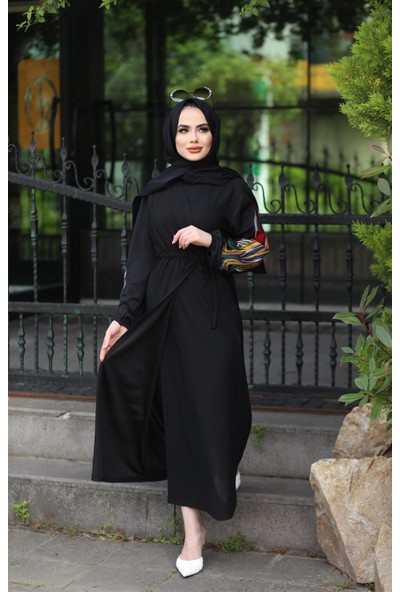 Elbi̇ca Kol Nakışlı Giy Çık Siyah 1701 Elbi̇ca Kol Nakışlı Giy Çık Siyah 1701