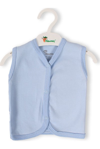 Havuç YLK0101 Çıtçıtlı Penye Yelek