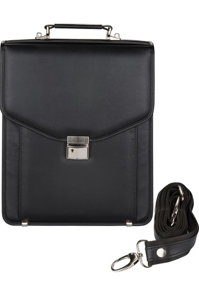 Diplomat 3 Gözlü Dikey Lüks Evrak Çantası Diplomat 3 Gözlü Dikey Lüks Evrak Çantası