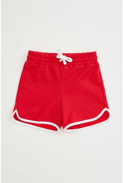 Defacto Kız Çocuk Bağcıklı Esnek Belli Şort L6125A620HS