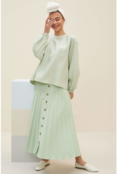 DeFacto Relax Fit Maxi Etek N0358AZ20SM