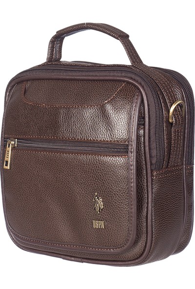 U.S. Polo Assn. Erkek Evrak Çantası Plevr6760 Kahve