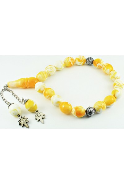 Nurberk İri Taneli 17 Lik Pala Tesbihi Hediyelik Süslük Büyük Boy Efe Tespih