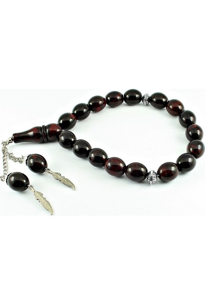 Nurberk İri Taneli 17 Lik Pala Tesbihi Hediyelik Süslük Büyük Boy Efe Tespih